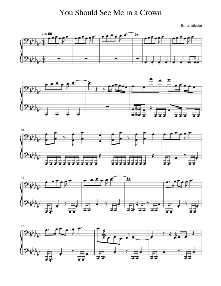 you should see me in a crown b