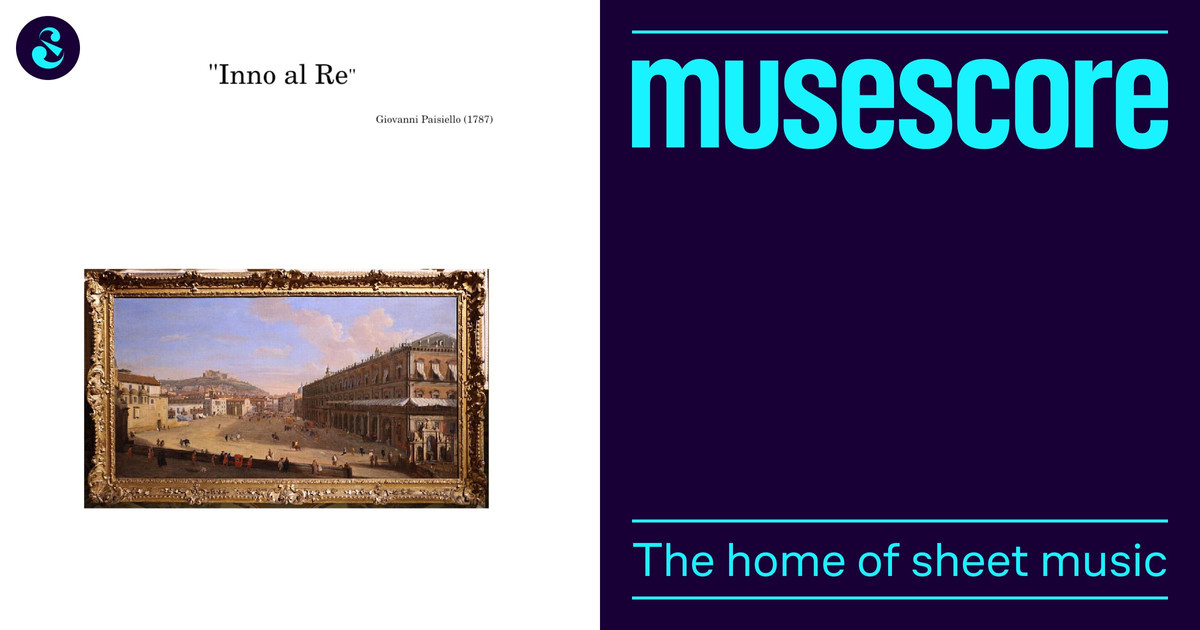 Inno al Re Sheet Music for Flute piccolo, Flute, Oboe, Clarinet in b ...