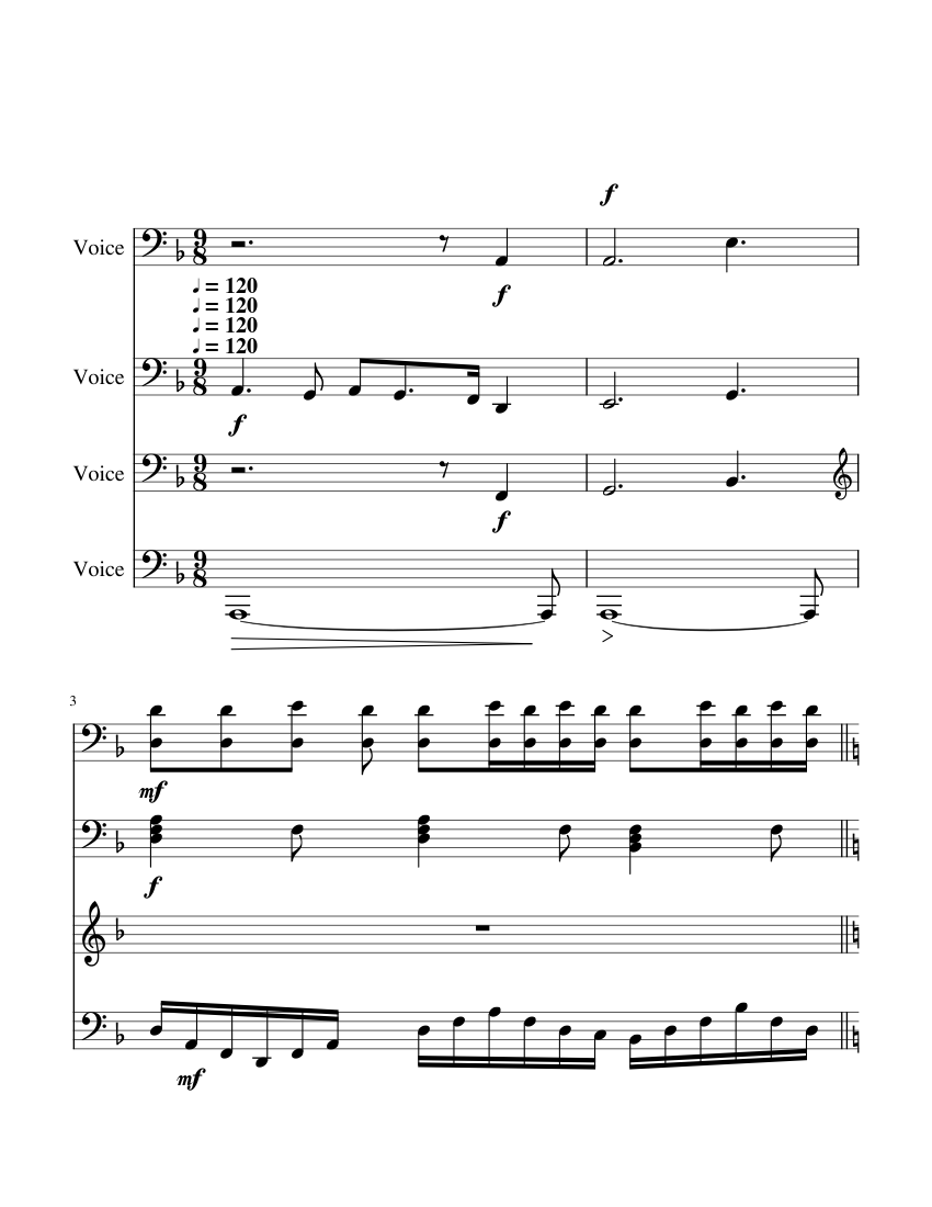 The Turning Point (Remake) Sheet music for Voice (other) (Piano Duo ...