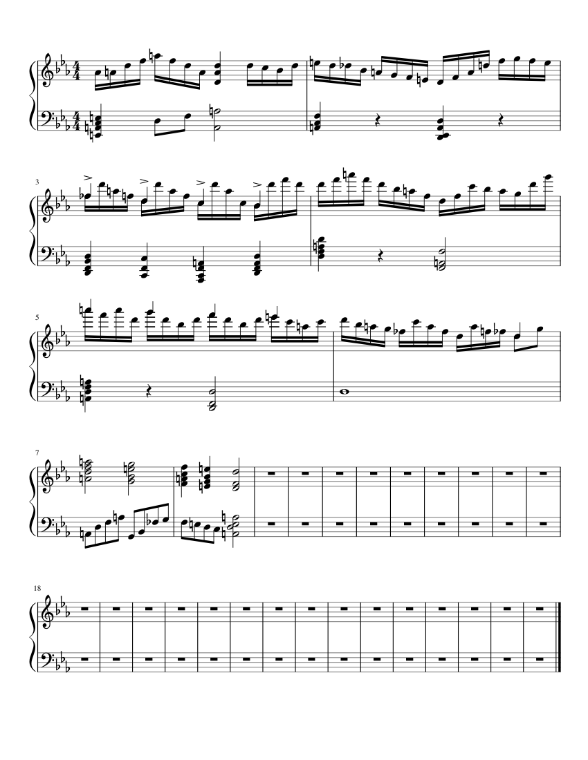 Random - piano tutorial