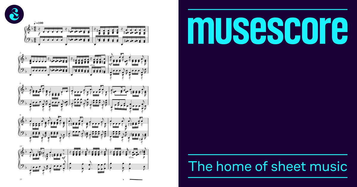 Beethoven - Erlkonig woO 131 (Completed by Reinhold Becker) Sheet music ...