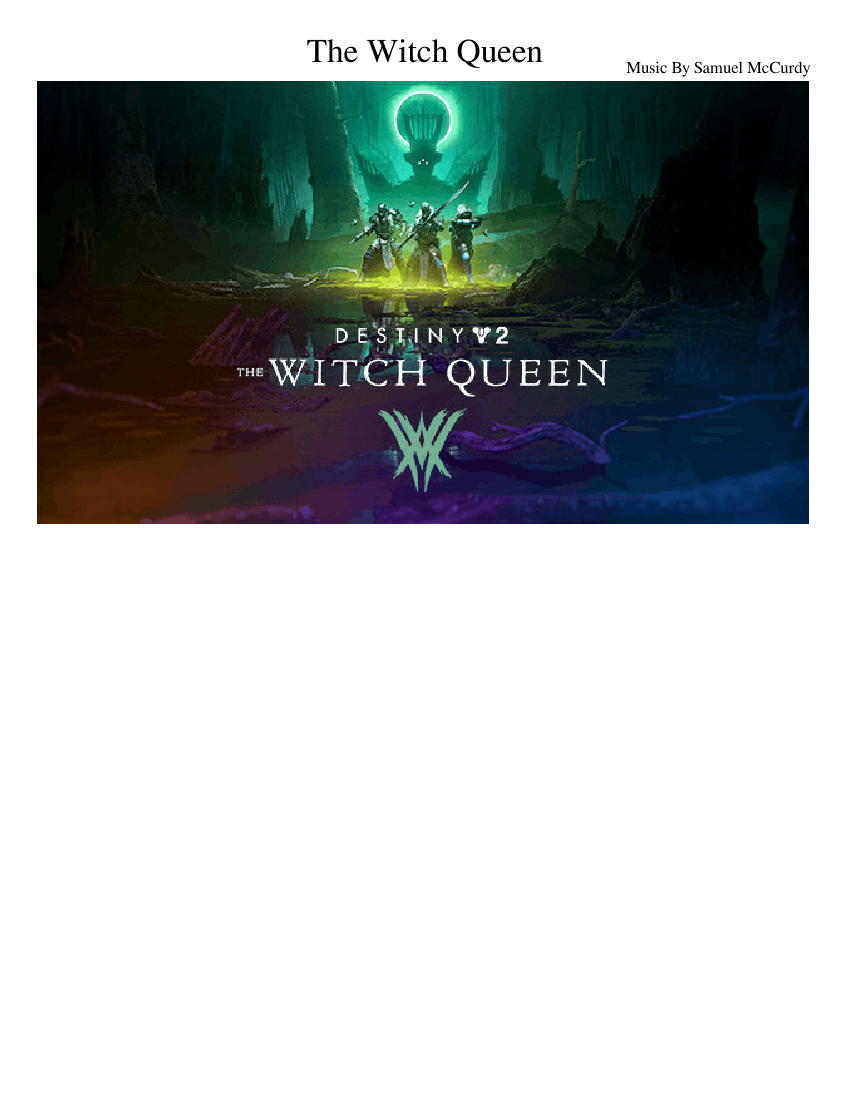 The Witch Queen - Music By Samuel McCurdy Sheet music for Piano ...