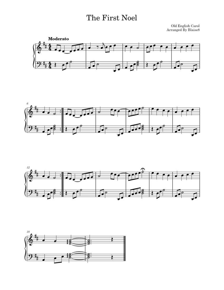 The First Noel – 17th Century English Carol The First Noel-Old English ...
