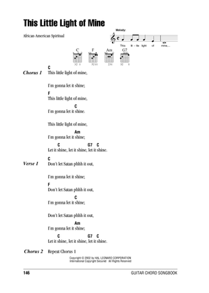 light shine down chords