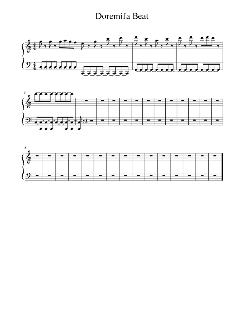 Random Score Sheet music for Synthesizer (Solo) | Musescore.com