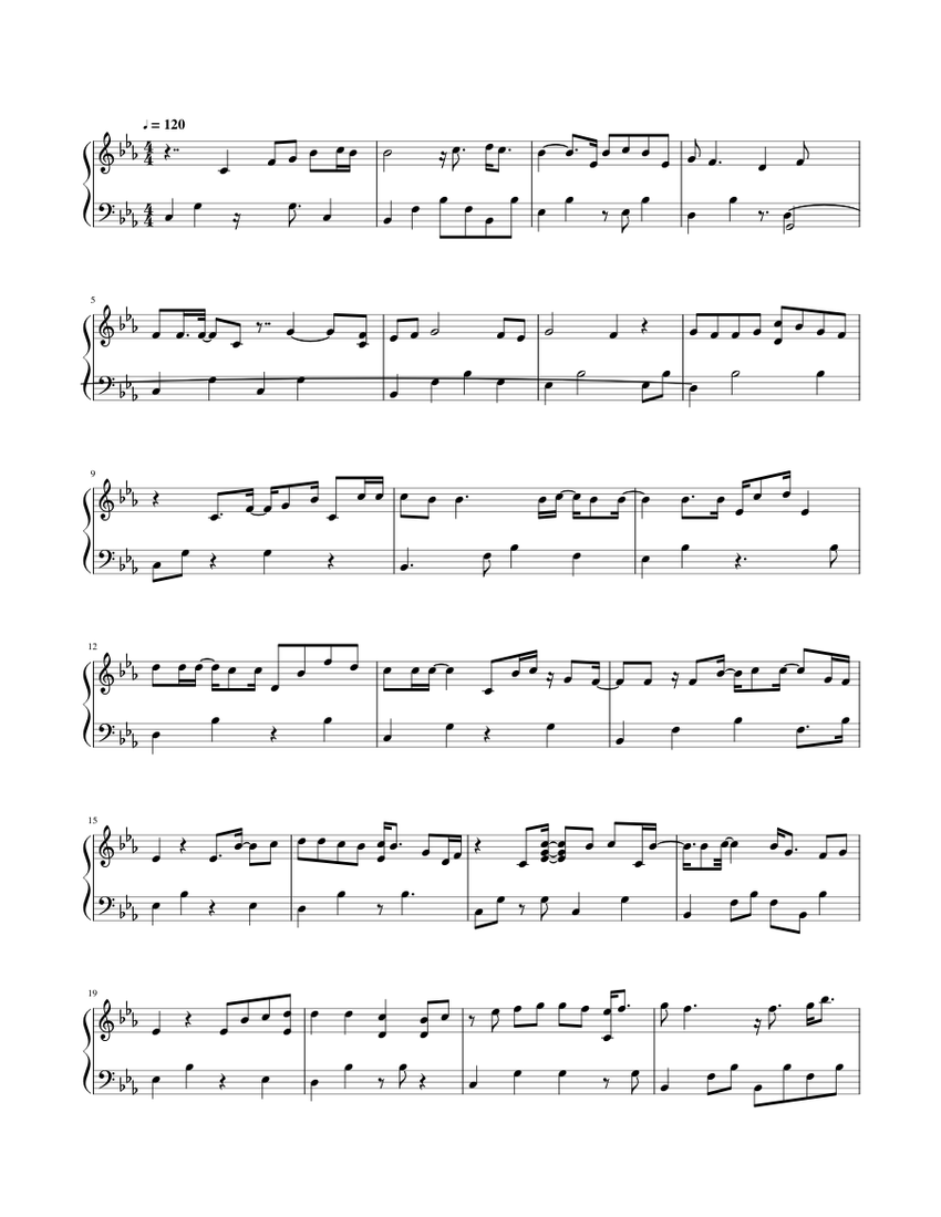 Dreamer Sheet music for Piano (Solo) | Musescore.com
