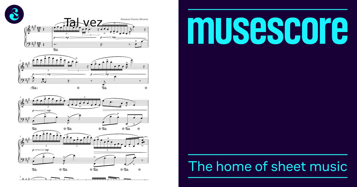Tal vez Sheet music for Piano (Solo) | Musescore.com