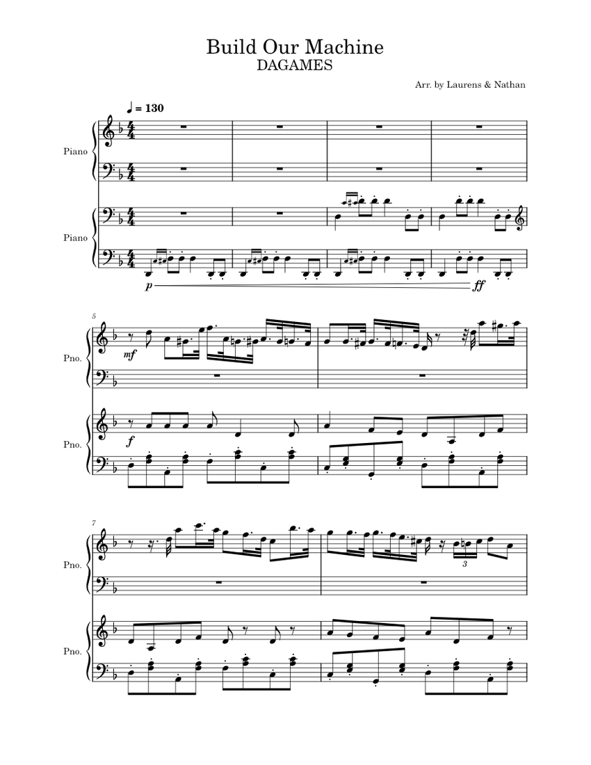 Build Our Machine (BENDY AND THE INK MACHINE SONG) – William Alexander ...