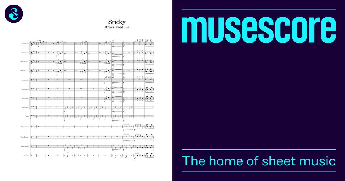 Sticky – Tyler, The Creator Sheet Music for Trombone, Tuba, French horn ...