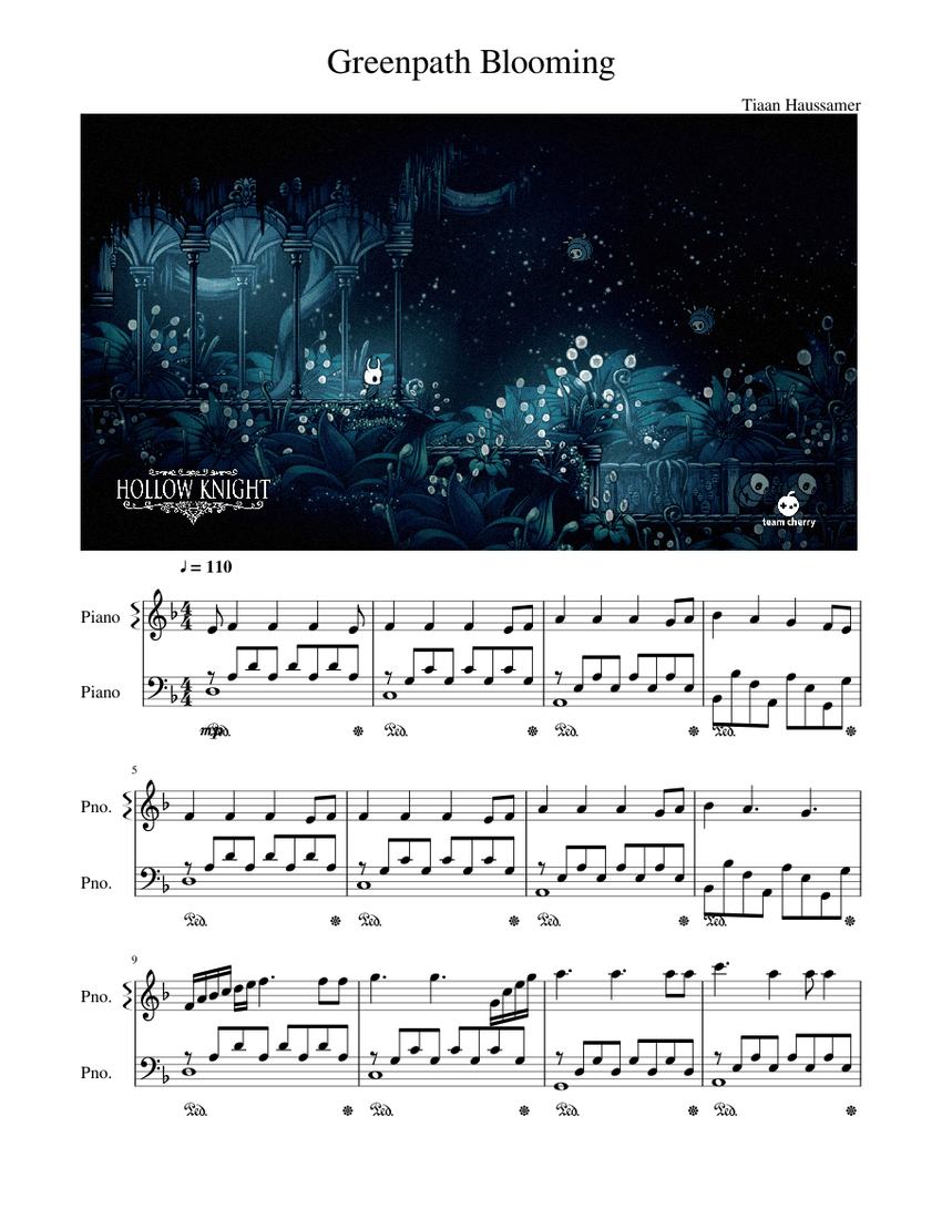 Greenpath Blooming Sheet music for Piano (Solo) | Musescore.com