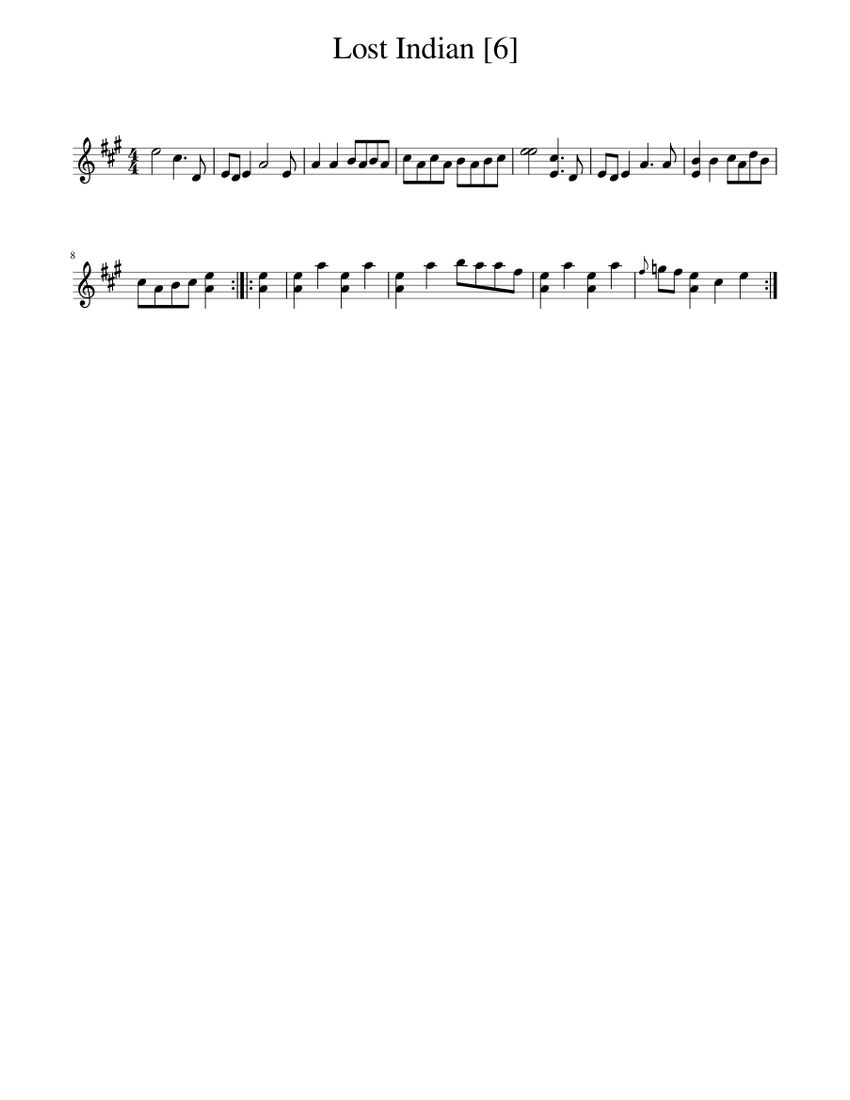 Lost Indian Sheet music for Piano (Solo) Easy | Musescore.com