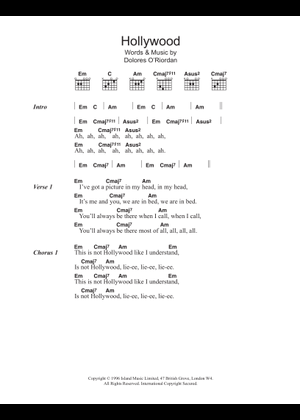 linger guitar chords tutorial