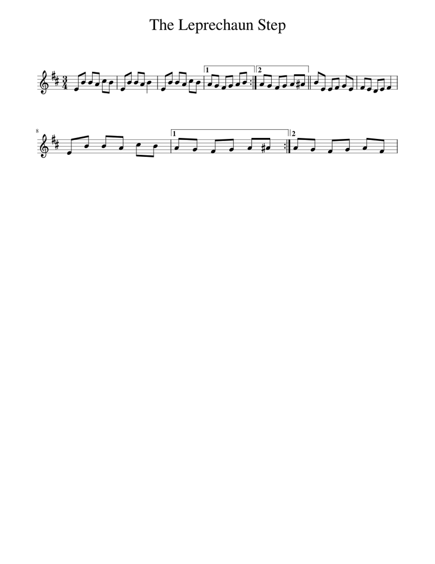 The Leprechaun Step Sheet music for Piano (Solo) Easy | Musescore.com