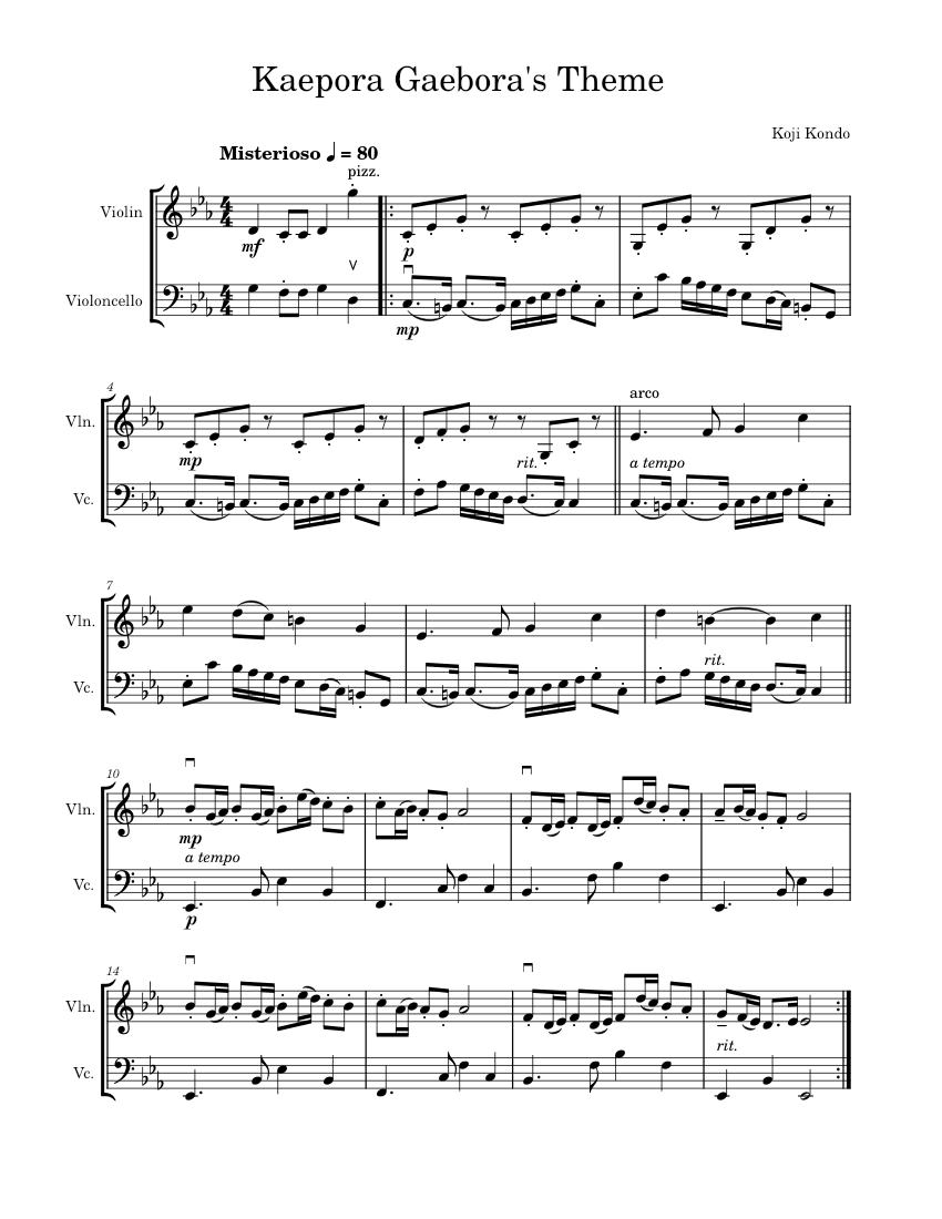 Kaepora Gaebora's Theme from The Legend of Zelda: Ocarina of Time ...