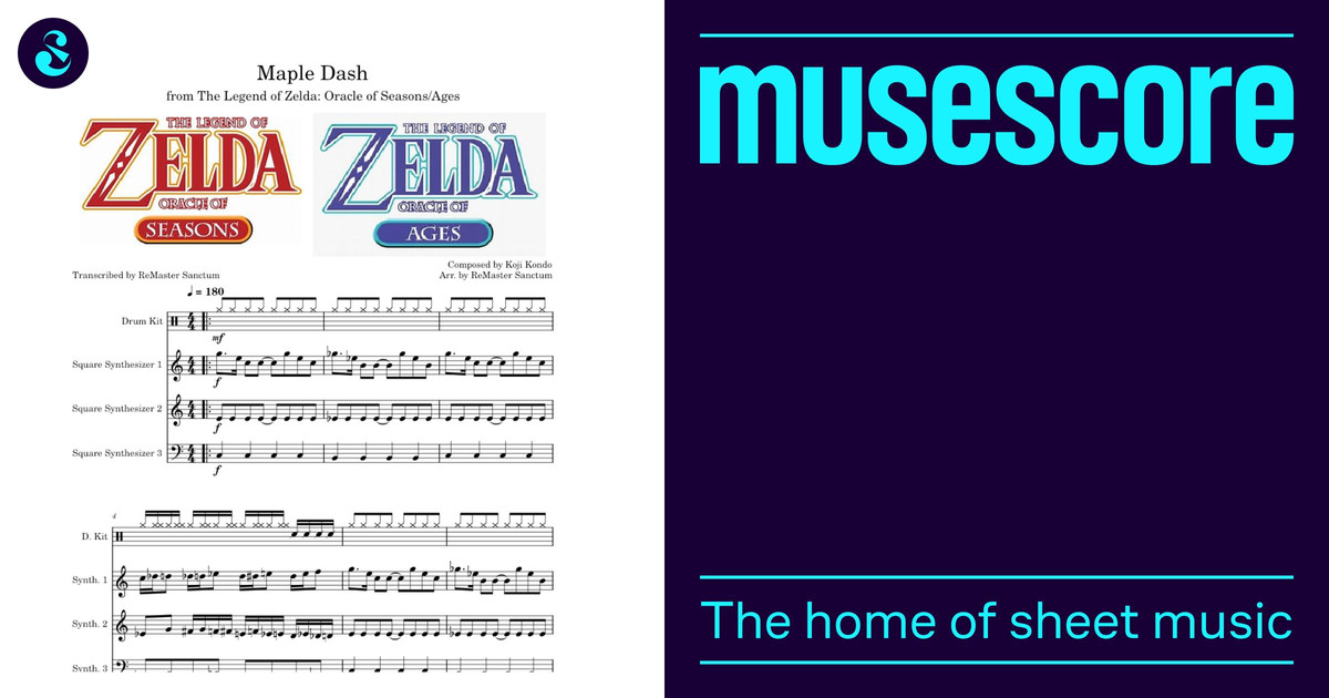 Maple Dash - The Legend of Zelda: Oracle of Seasons/Ages – Koji Kondo ...