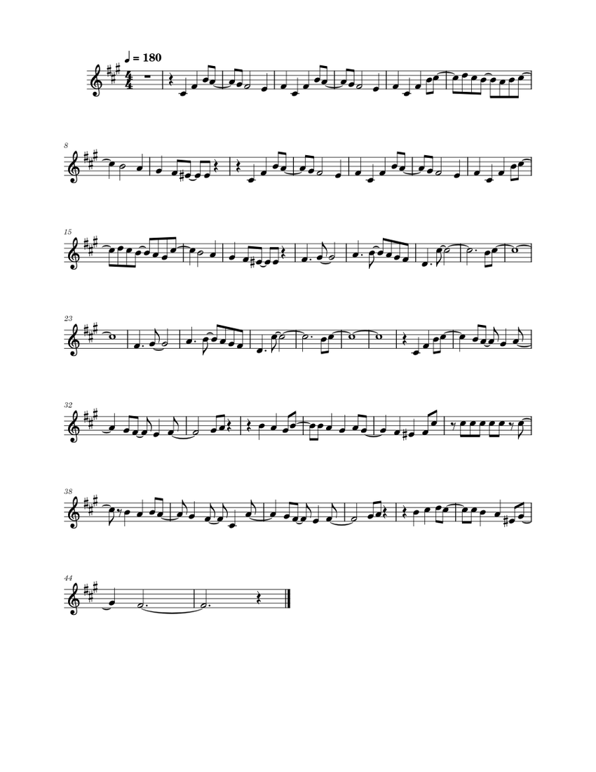 ken-violon DO Sheet music for Synthesizer (Solo) | Musescore.com