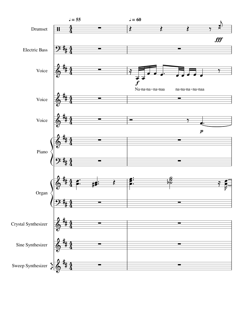Chance the Rapper - Cocoa Butter Kisses (INCOMPLETE) Sheet music for ...