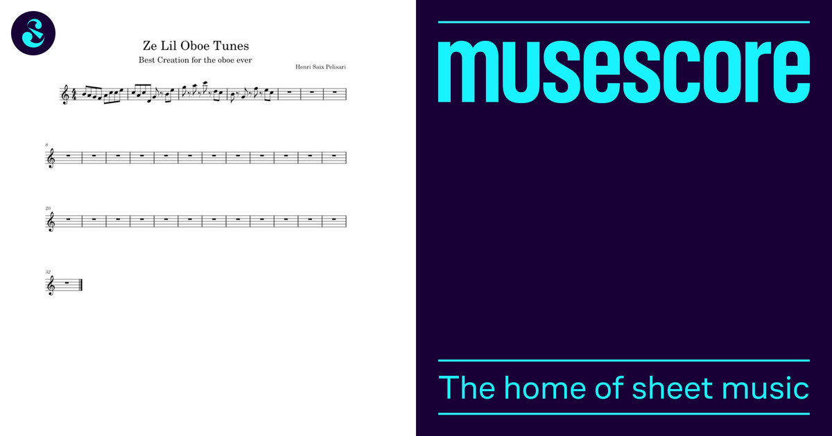 Cool Oboe Part – hsaixpelisari Sheet music for Oboe (Solo) | Musescore.com