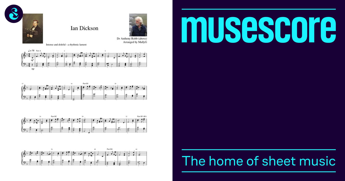 Ian Dickson – MallyG Sheet music for Harp (Solo) | Musescore.com