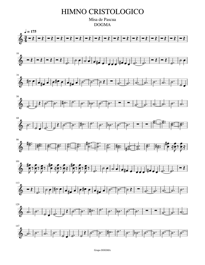 HIMNO CRISTOLOGICO Sheet music for Strings group (String Ensemble ...