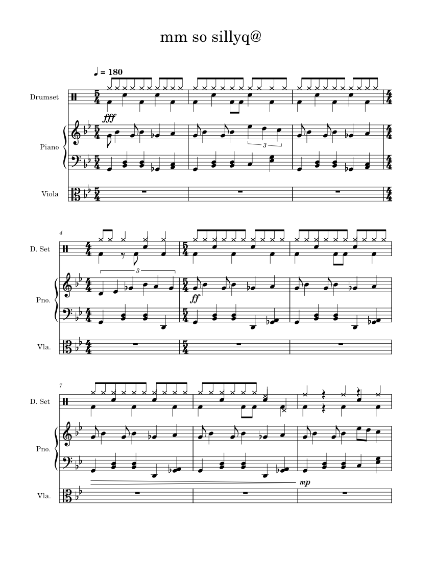 Wavy Train (WIP) - Harper A. Redwing Pearce Sheet Music for Piano ...