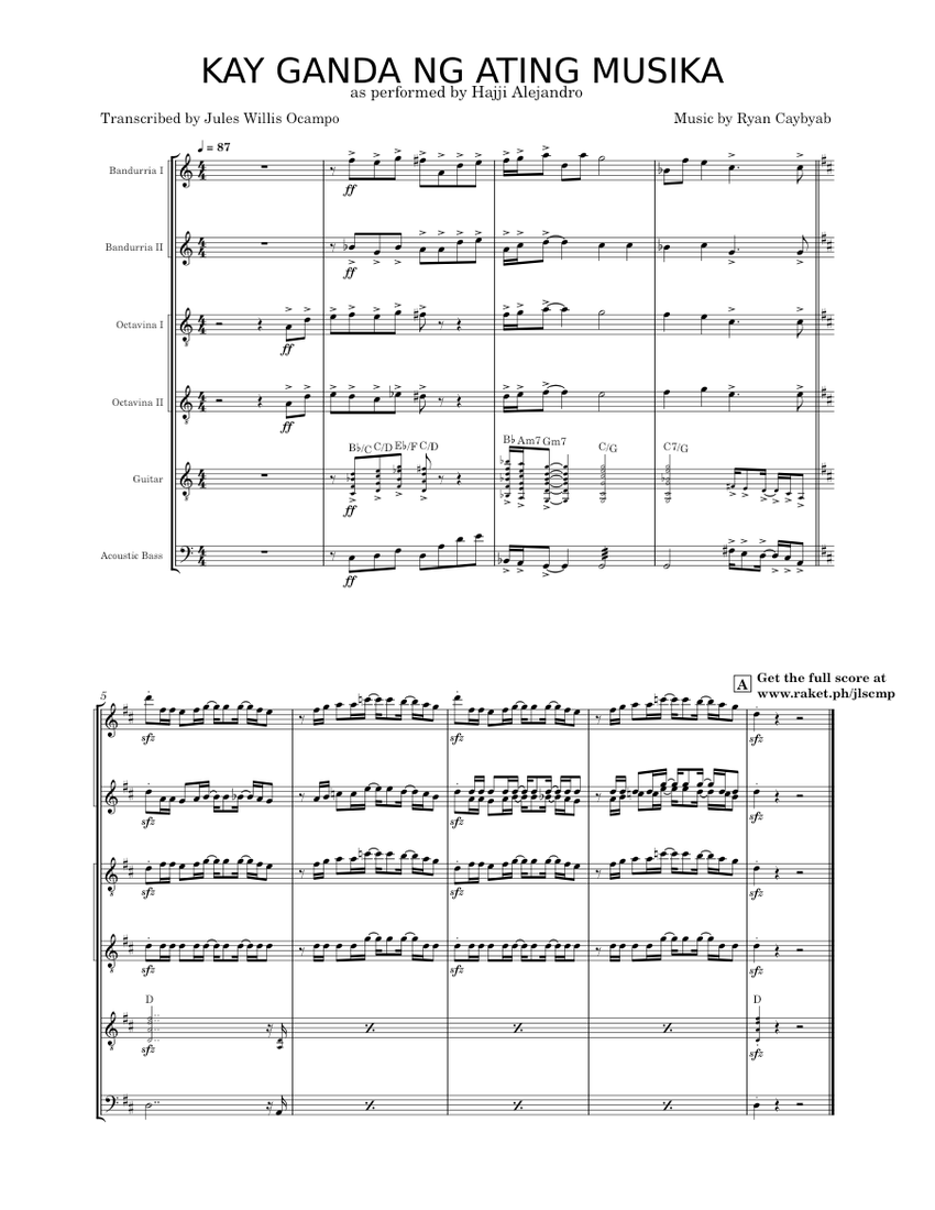 kay-ganda-ng-ating-musika-hajji-alejandro-rondalla-sheet-music-for