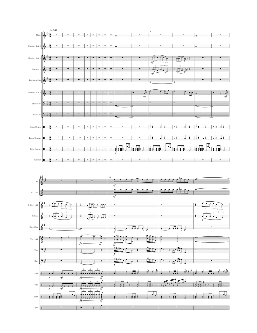 Amber Island – Big Blue Bubble Amber Island Sheet music for Trombone ...