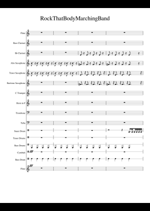Play Official version of Rock that body Sheet Music by The Black Eyed ...
