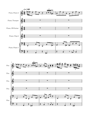 Megalo Clamour – panpan Mealo_Clamour V2 .mscz Sheet Music for Piano ...