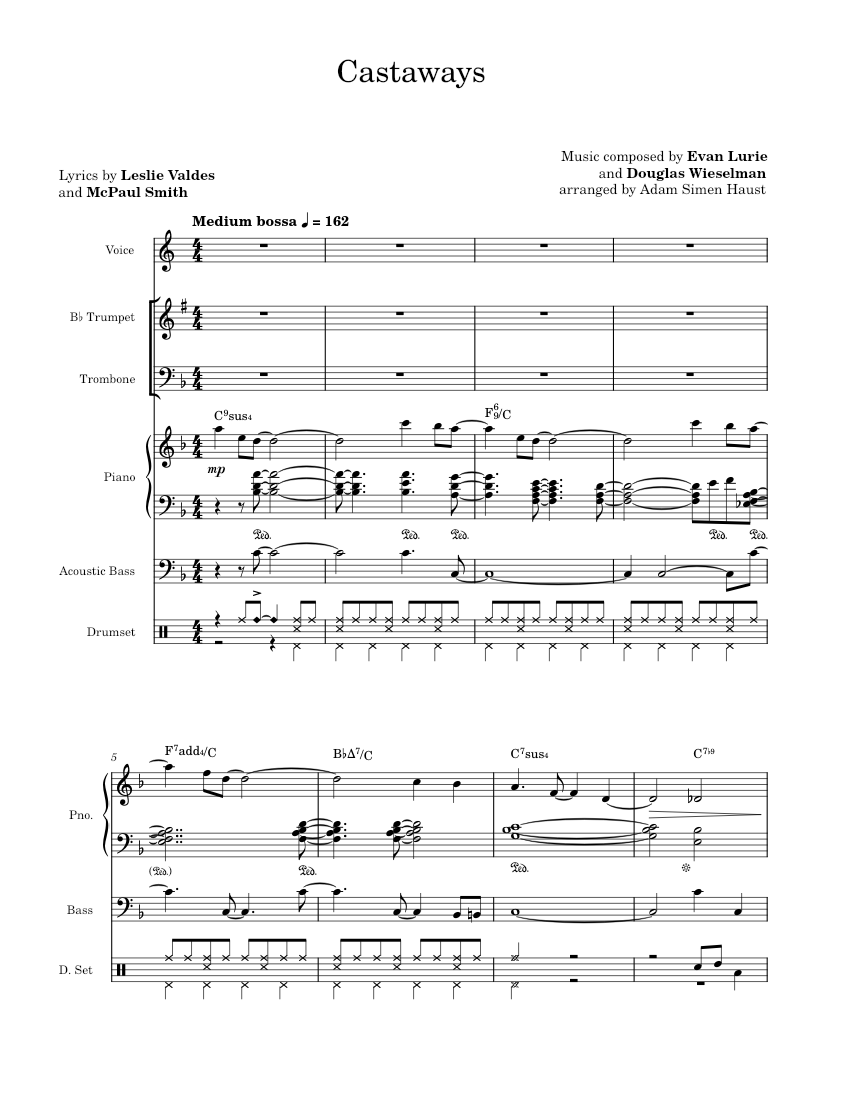 Castaways (from "The Backyardigans") – Evan Lurie and Douglas Wieselman ...