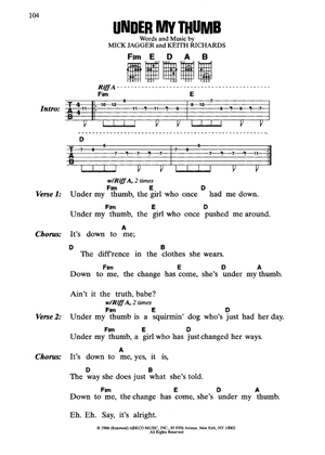sympathy for the devil guitar tutorial