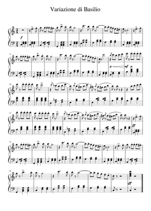 Kitri Act III variation – Ludwig Minkus Sheet music for Piano (Solo ...