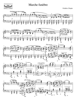 Play Official version of Marche funebre Sheet Music by Frédéric Chopin ...