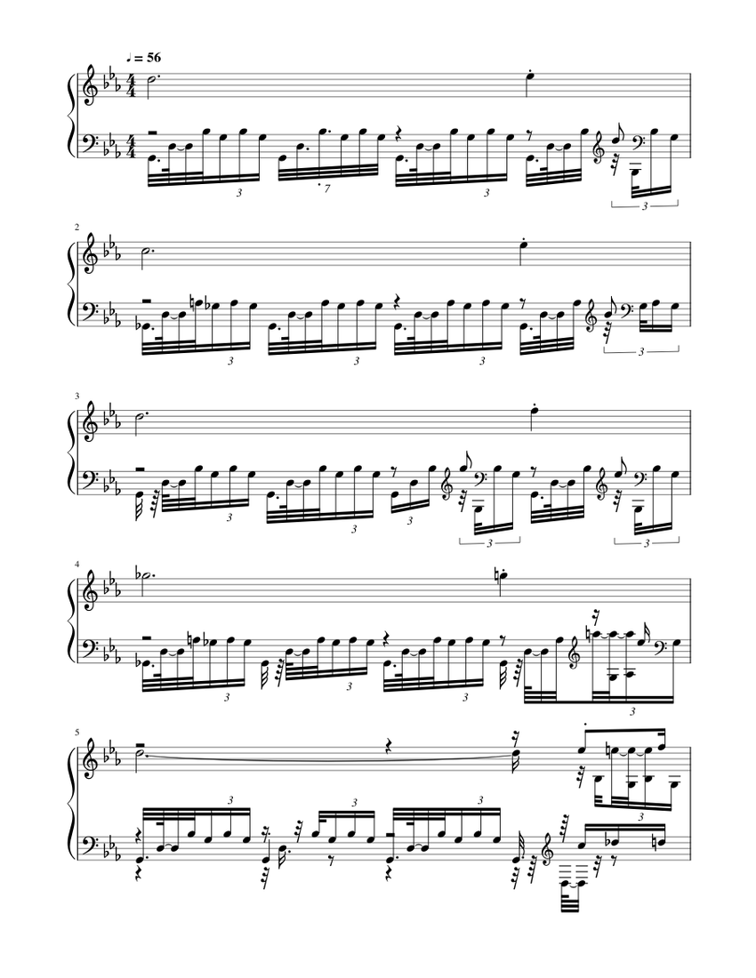 fALL Sheet music for Piano (Solo) | Musescore.com
