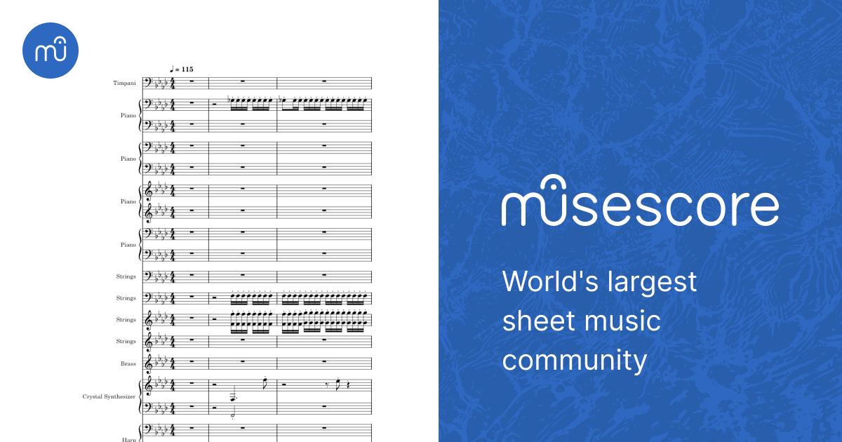 OSRS - Music - The Spurned Demon Sheet music for Piano, Timpani, Harp ...