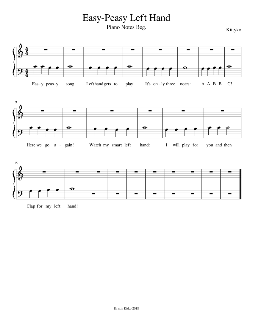 piano note chart left hand