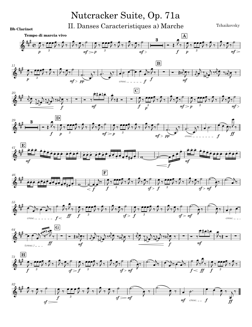The Nutcracker (ballet), Op.71 – Pyotr Ilyich Tchaikovsky Nutcracker ...