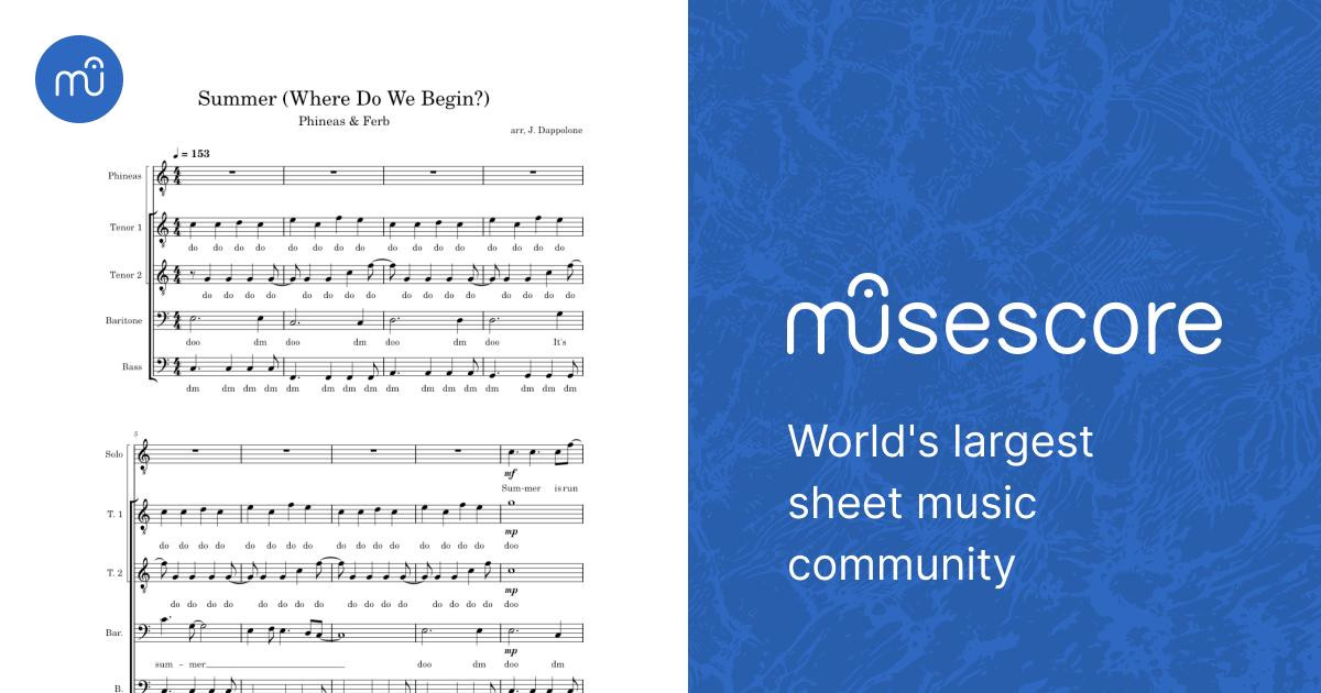 summer where do we begin