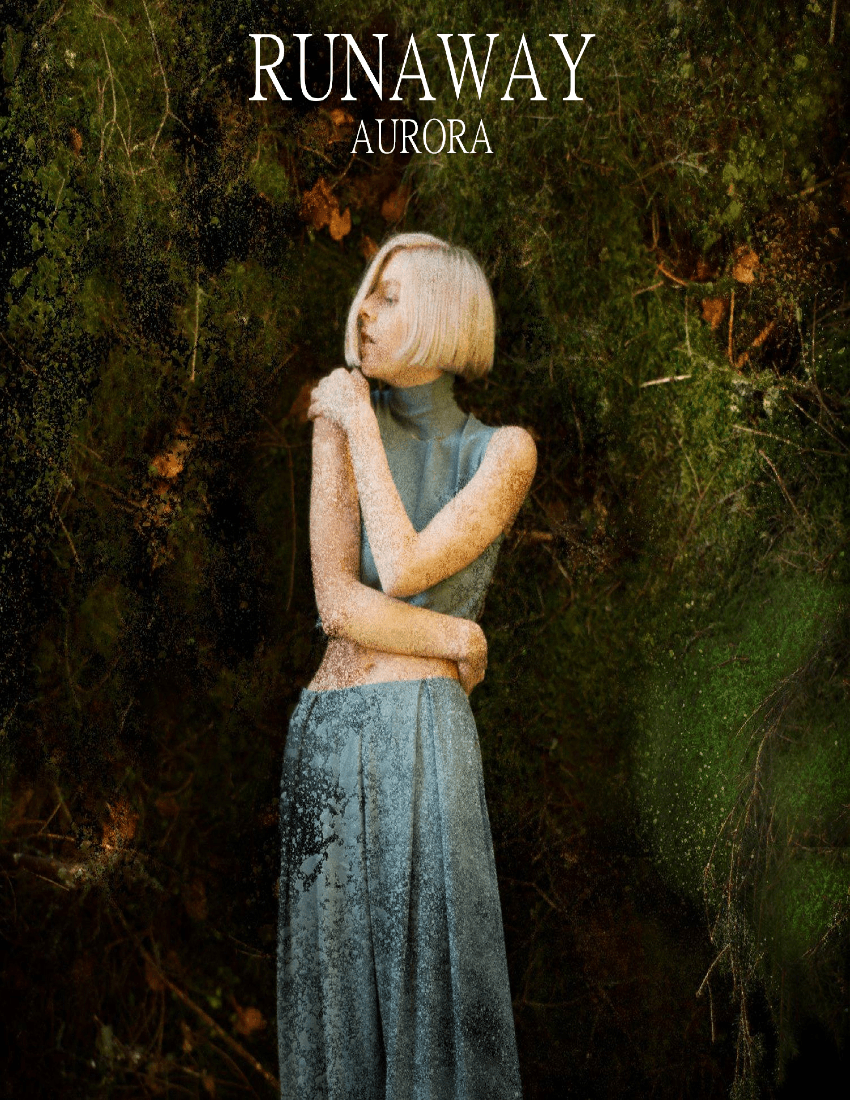 AURORA - Runaway Sheet Music for Piano, Flute, Contrabass, Strings ...