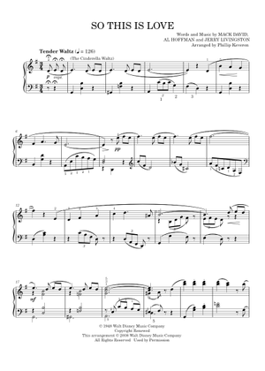 So This Is Love (The Cinderella Waltz) – Edith Piaf, Mack David Sheet ...
