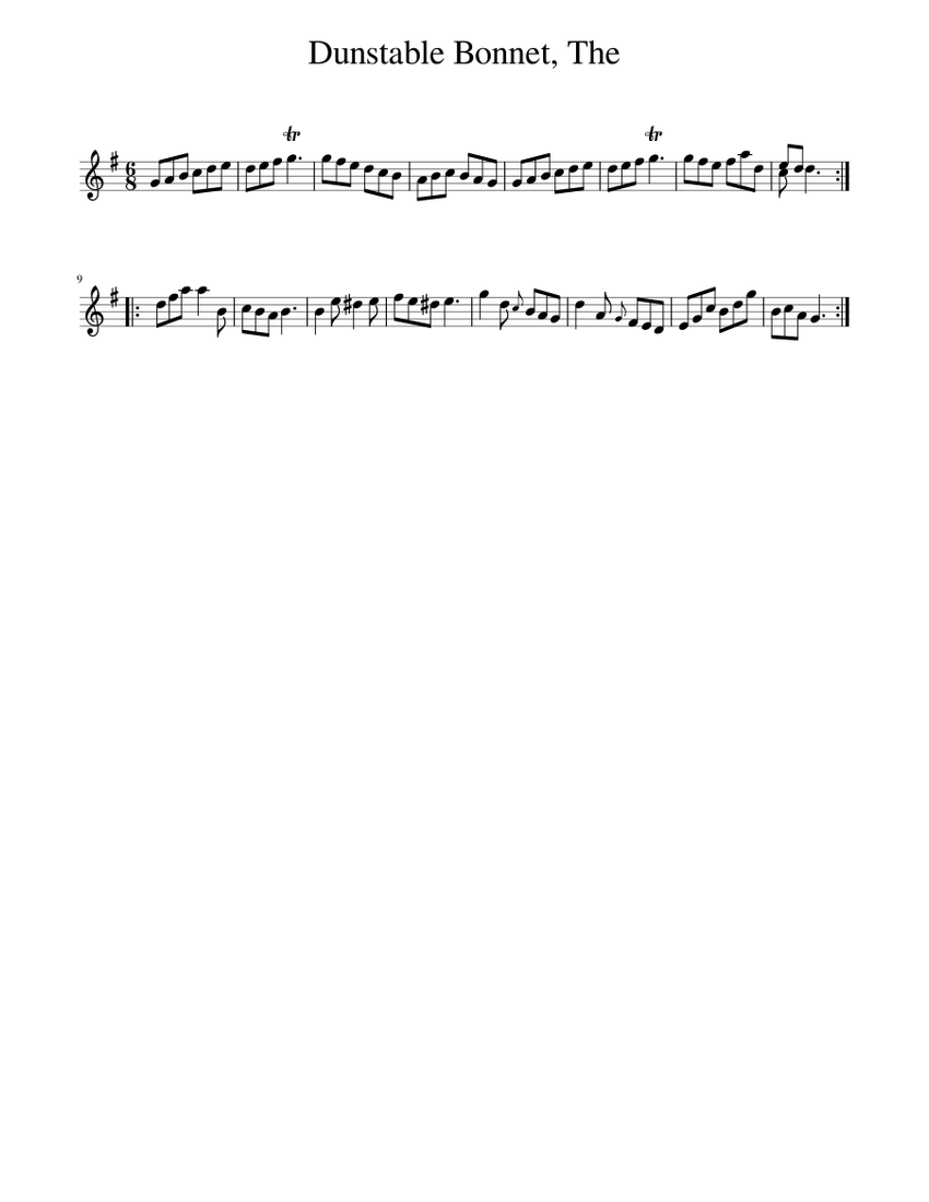 The Dunstable Bonnet Sheet music for Piano (Solo) Easy | Musescore.com
