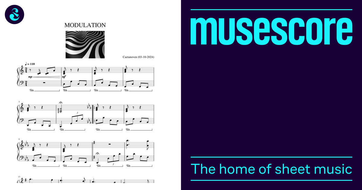 MODULATION – Caetano Moreira Sheet music for Piano (Solo) Easy | Musescore.com