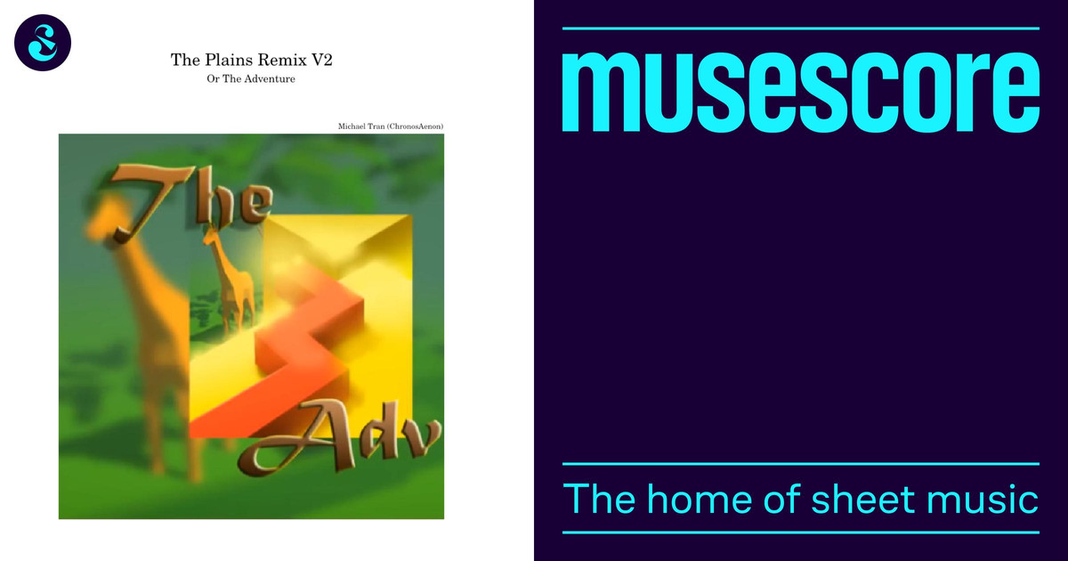 The Plains – Dancing Line (Remix V2/The Adventure) Sheet music for ...