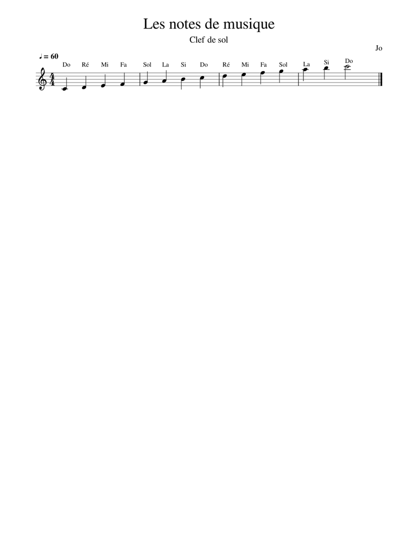 clef de sol