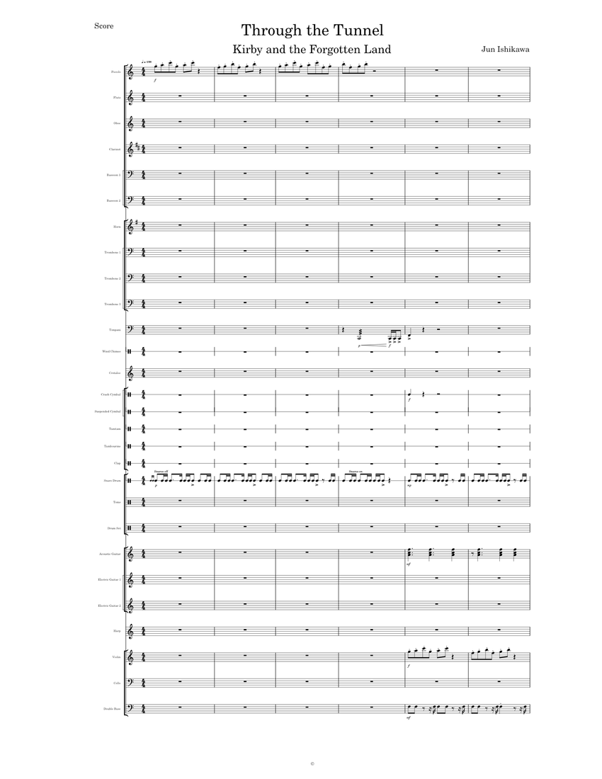 through the tunnel theme