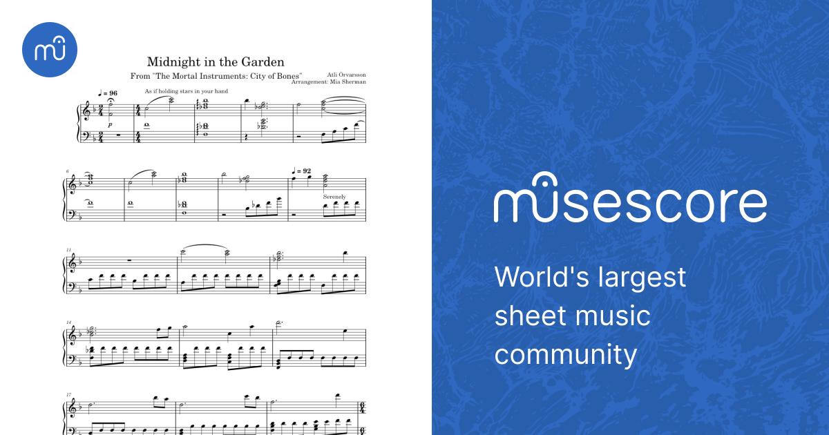 mortal instruments garden