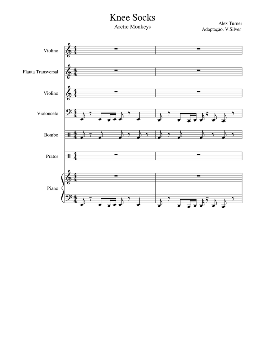 arctic monkey knee socks