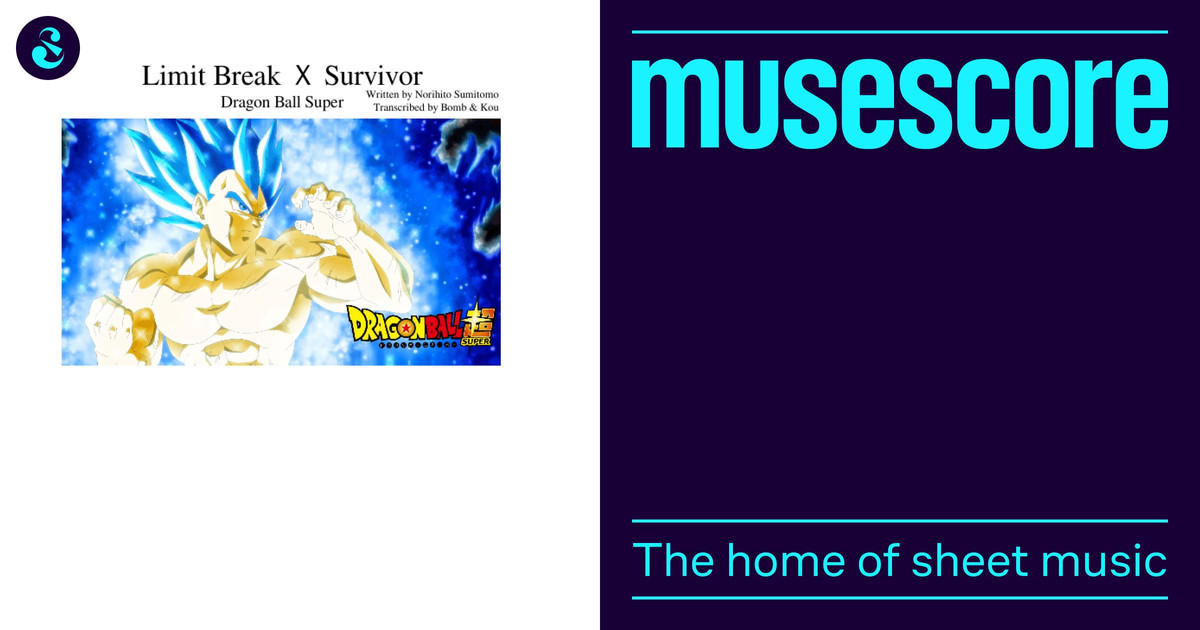 Limit Break X Survivor Sheet Music for Trumpet in b-flat, French horn ...