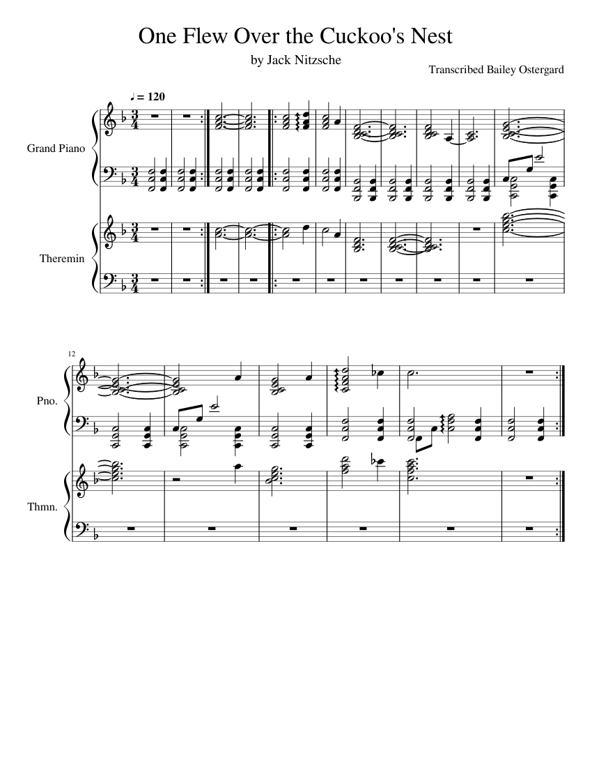 cuckoo's nest theme