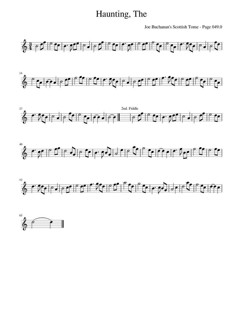 The Haunting Sheet music for Piano (Solo) Easy | Musescore.com